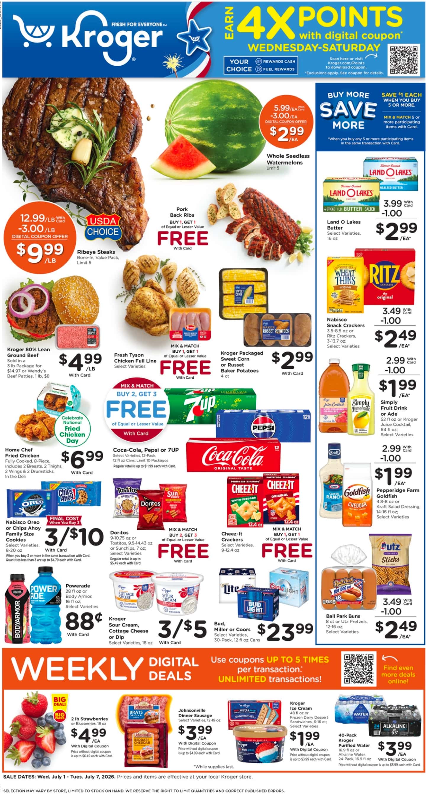 Kroger Weekly Ad (7/1/26 - 7/7/26) Early Preview!