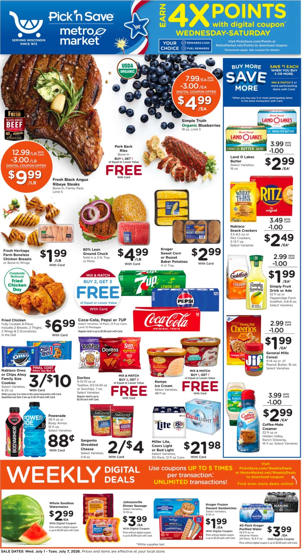 Pick 'n Save Weekly (7/1/26 – 7/7/26) Ad Preview