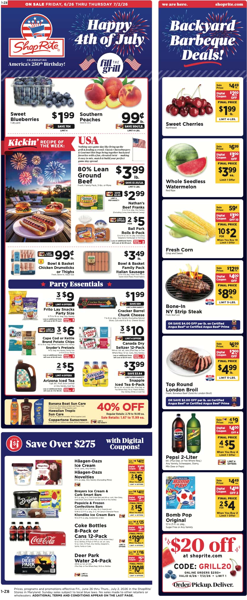 ShopRite Weekly Circular (7/3/26 - 7/9/26) Ad Preview